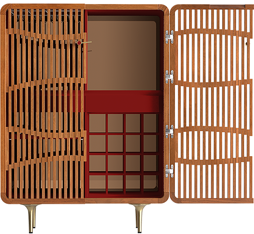 Saaqi Slatted Bar – Krea World