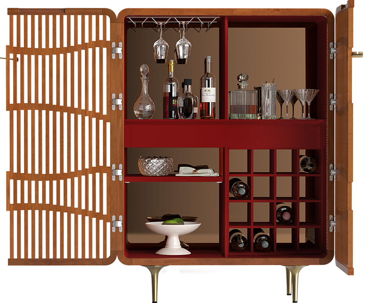 Saaqi Slatted Bar – Krea World